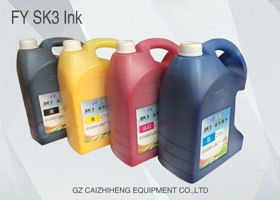 Fluent Original Solvent Printing Ink For Infiniti / Crystal Jet Printer Infiniti SK3