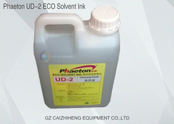 2 Liter White Eco Solvent Printer Ink Flush Strong Compatibility Phaeton UD - 2