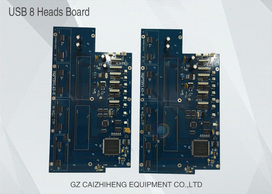 Professional Durable Laser Printer PCB Blue USB 8 Heads Headboard