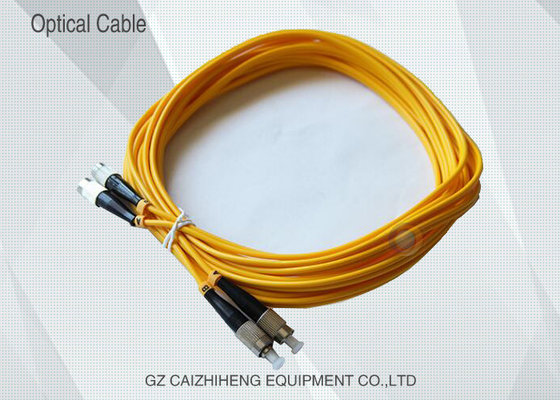 Yellow Solvent Printer Optical Cable Round Connector 5M Inkjet Printer Accessories