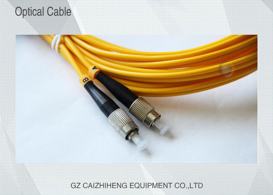 Yellow Solvent Printer Optical Cable Round Connector 5M Inkjet Printer Accessories