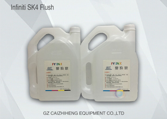 Infiniti SK4 Liquid Solvent Printer Ink Flush For Seiko Head Printing Machine
