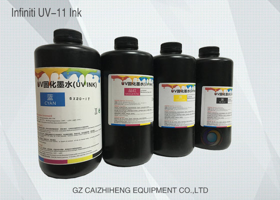 Curable Flatbed LED UV Ink Strong Chemical Resistance Infiniti UV-11