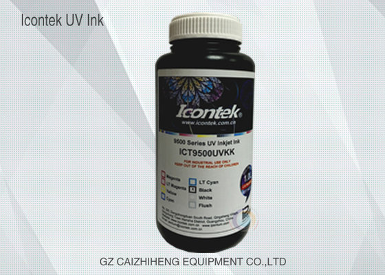 Icontek 9500 Series LED UV Ink For UV Flatbed Printer Konica Head