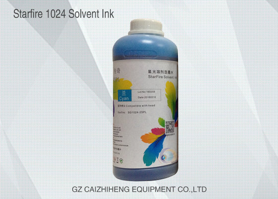 Starfire Waterproof Solvent Inkjet Printer Ink 4 Vivid Color Long Shelf Life