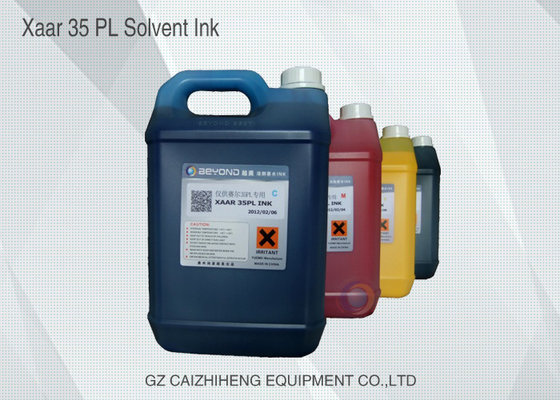 Industrial Myjet Vivid Solvent Printing Ink Low Smell For Xaar 382 / 35 PL Print Head