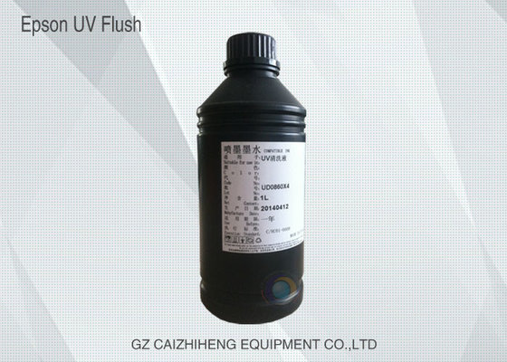 1 Liter Smooth UV LED Ink Solvent Flush For Epson DX5 / DX7 Printhead
