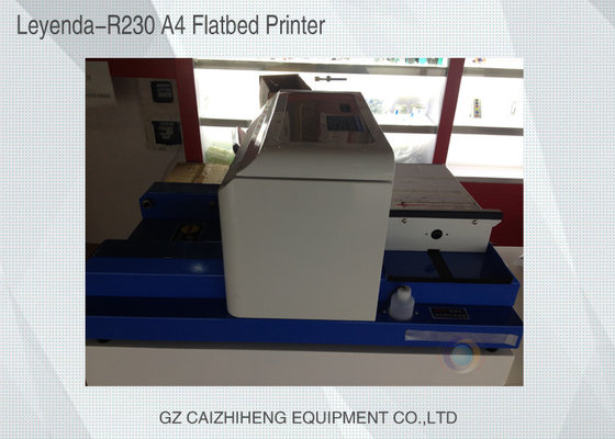 Auto Desktop Small Format Uv Flatbed Printer , Multi - Purpose Flat Printing Machine