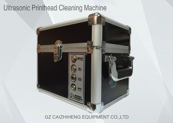 Outdoor Printer Black Ultrasonic Printhead Cleaning Machine For Epson DX5 Printhead