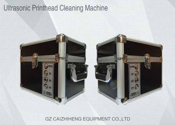 Outdoor Printer Black Ultrasonic Printhead Cleaning Machine For Epson DX5 Printhead