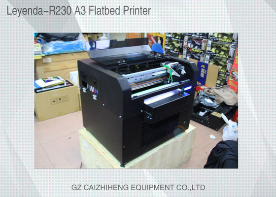 HD Mini UV Textile Flatbed Printing Machine Automatic High Precision