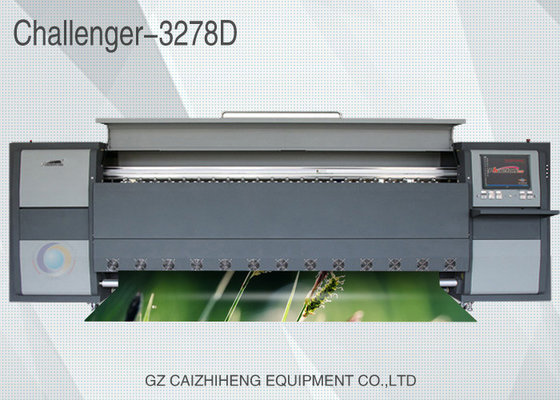 Advertising HD Large Format Solvent Printer Double 4 Color Seiko Printhead Challenger 3278D