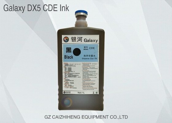 Galaxy CDE Disperse Sublimation Water Based Dye Ink 4 Color For Epson DX5 Head