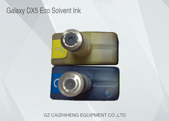 Dynamic Galaxy Eco Solvent Ink Wide Color Gamut For Epson DX5 / DX4 Print Head