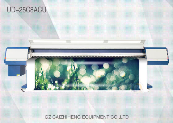CMYK Inkjet Eco Solvent Printers , Large Format UV Flatbed Printer Galaxy UD 25C8ACU