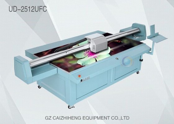 Automatic CMYK UV Flatbed Printing Machine USB2.0 Galaxy UD-2512UFW