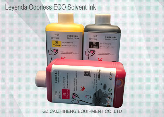 Leyenda Odorless Eco Solvent Ink CMYK Vibrant Color Strong Compatibility