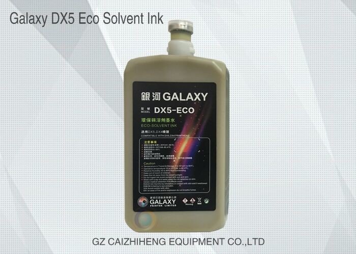 Dynamic Galaxy Eco Solvent Ink Wide Color Gamut For Epson DX5 / DX4 Print Head