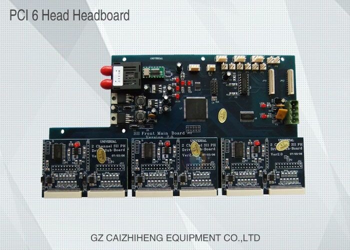 Infiniti Solvent Printer PCB Board 6 Heads Universal Flexible Dark Blue Color