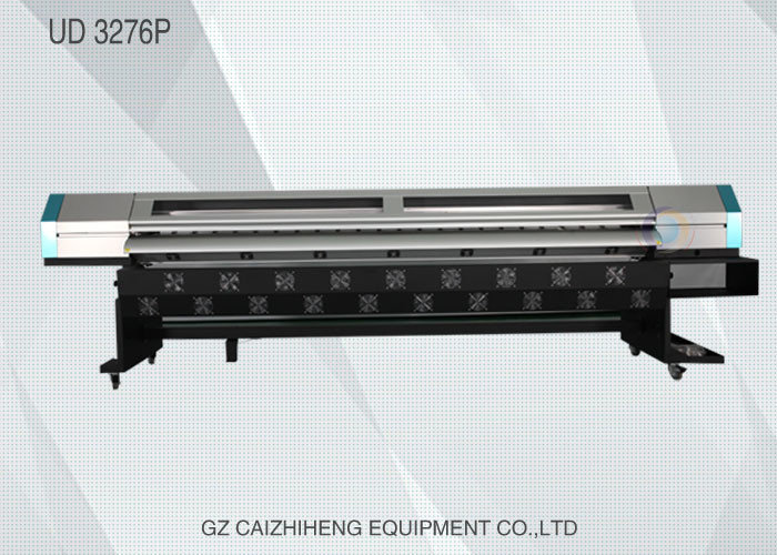 Outdoor Poster Banner Solvent Printing Machine , CMYK Large Format Inkjet Printer UD 3276P