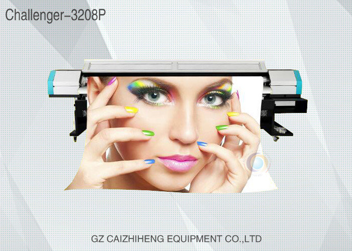 Inkjet Large Format Solvent Printer Industrial Digital Printing Machines For Textiles Challenger 3208P