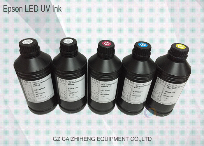 Horniness Professional Epson LED UV Ink Odorless CMYK White Color