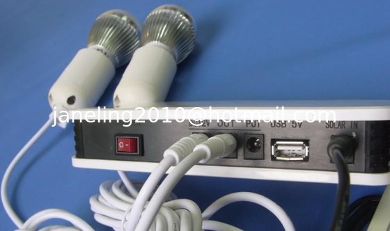 portable  solar power system Lighting Africa free power to load with LED DC bulbs and USB mobile charging