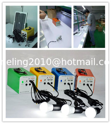 Hot design 2015~ Mini solar power system 10W for DC and USB output with LED lighting, DC fan, mobile  charging