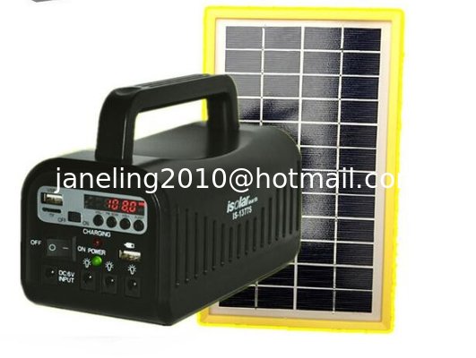 3W solar power kits black colar solar lighting system LED bulb solar energy home solar power systems