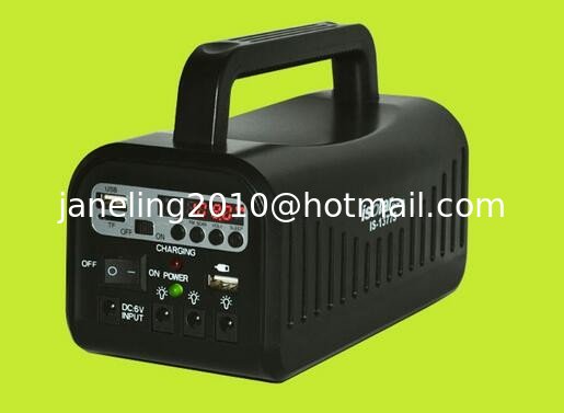 portable solar power home system 3W /5W solar lighting kits with Radio speaker, USB charging for solar powered