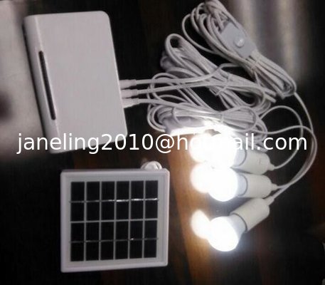 10W solar home power system solar energy with 3W LED bulbs  yellow solar home system with lithium battery