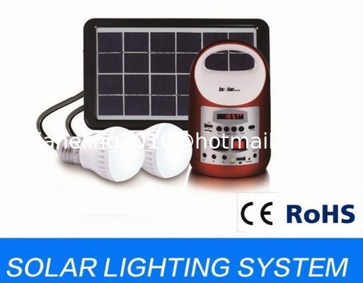 mini solar panel lighting kits for camping, mini solar home  system , solar light for camping solar bule.yellow