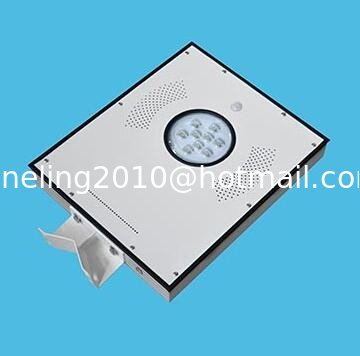 8W  all in one  solar street light solar street lamp with lithium battery solar energy 10W solar PV powered system