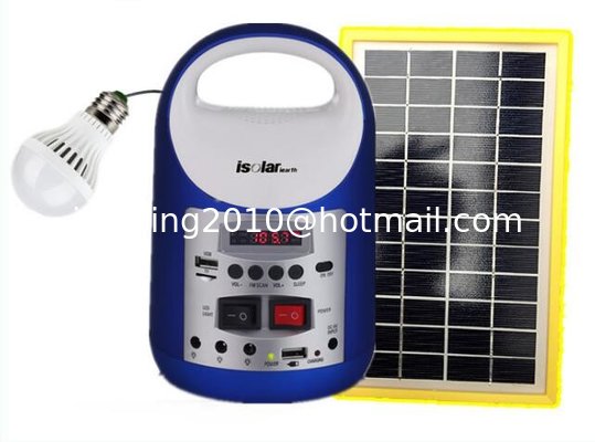 small solar generator commercial solar power lighting power supply mobile phone earphone