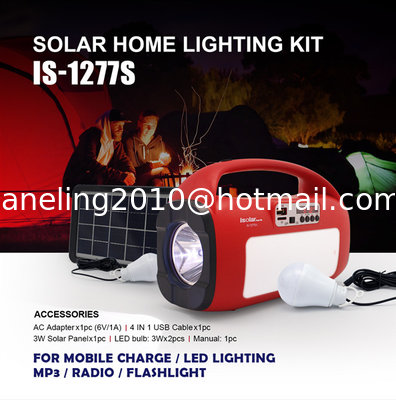 solar FM radio solar home power system LED lighting solar power kits solar energy system	solar panel system