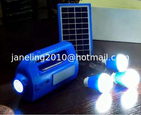 3W6V LED Solar System LED Torch Outdoor Solar Light Bulbs camping light