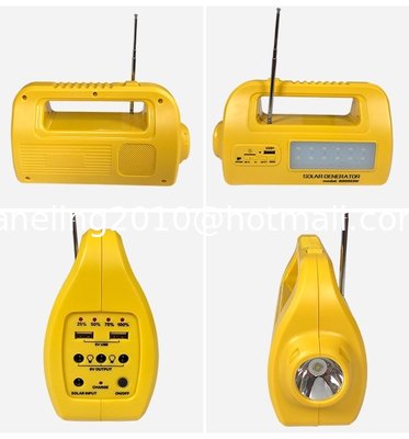 3W6V LED Solar System LED Torch Outdoor Solar Light Bulbs camping light