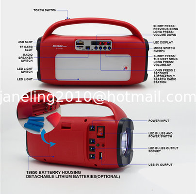 2019 newest Home & Outdoor Camping Portable Solar Power System Solar Generator