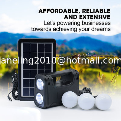 solar lighting system 9000mA lithium battery system hot sell cheap price Africa market  super bright led lights
