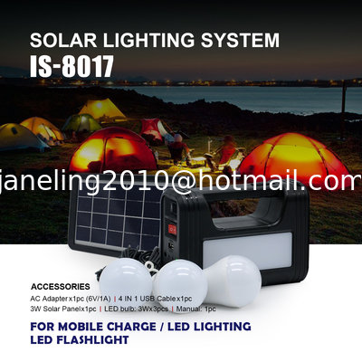 solar lighting system 9000mA lithium battery system hot sell cheap price Africa market  super bright led lights