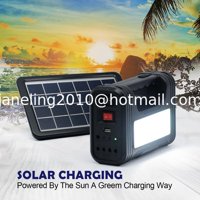 solar lighting system 9000mA lithium battery system hot sell cheap price Africa market  super bright led lights