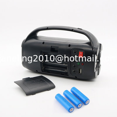 Renewable solar FM radio solar home power system LED lighting torch solar power kits solar energy system