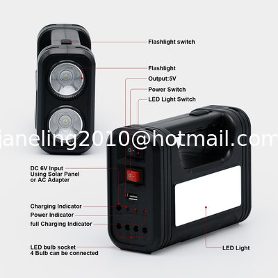 solar power kits lithium battery charger solar power system super bright led lights small solar lanterns