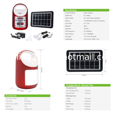 LED lighting solar energy is power for home LED lighting system led bulb 3w hot selling products
