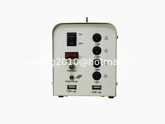 20W mini  solar power lighting kits, DC12V output and 5V USB charging for solar lighting