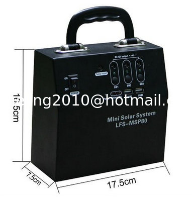20Watt solar panel small home solar light  portable solar power system