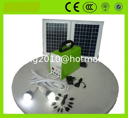 portable solar generator solar energy system for home lighting, TV, Fans, mobile charger
