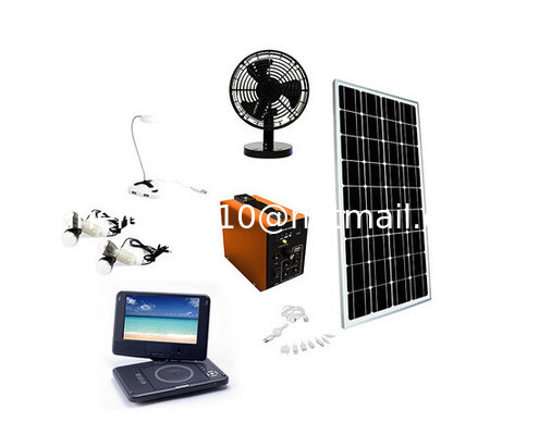 50W DC Home Portable Solar Power System