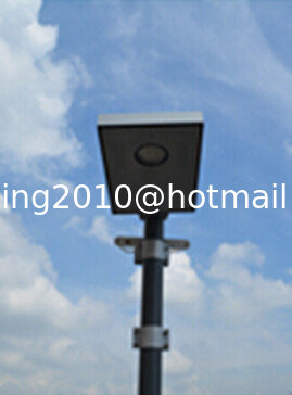 8W Outdoor High Lumen Integrated Motion Sensor Led Street Garden Solar Lighting