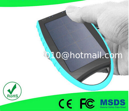 2015 New Products Self Timer 7000mAh Mobile Solar Charger